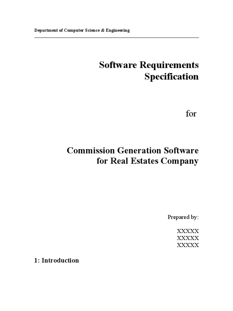 Sample SRS Template | PDF | Graphical User Interfaces | Databases