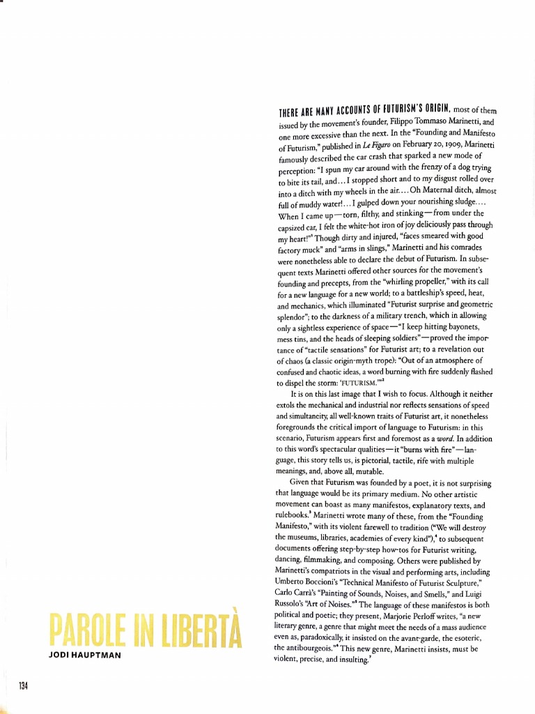 Hauptman Parole in Liberta | PDF