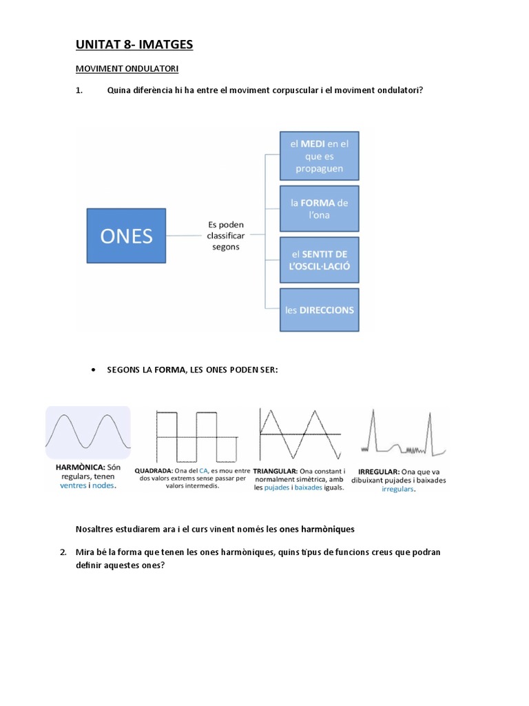 Unitat 8 1R Bat Imatges | PDF