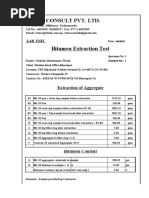 Asphalt Core Test-1 | PDF | Asphalt | Materials