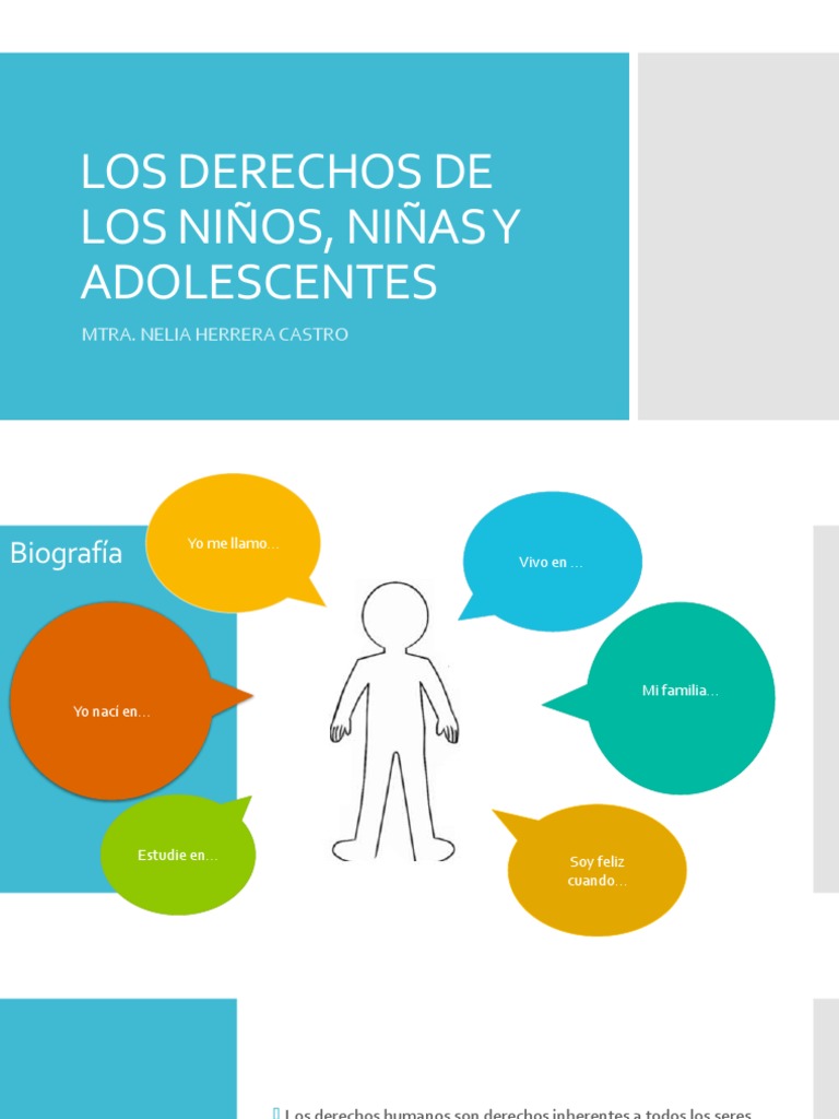 Los derechos fundamentales de la niñez y la adolescencia | PDF ...