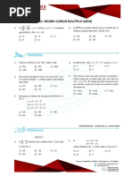 Simulacro de Examen Conamat | PDF