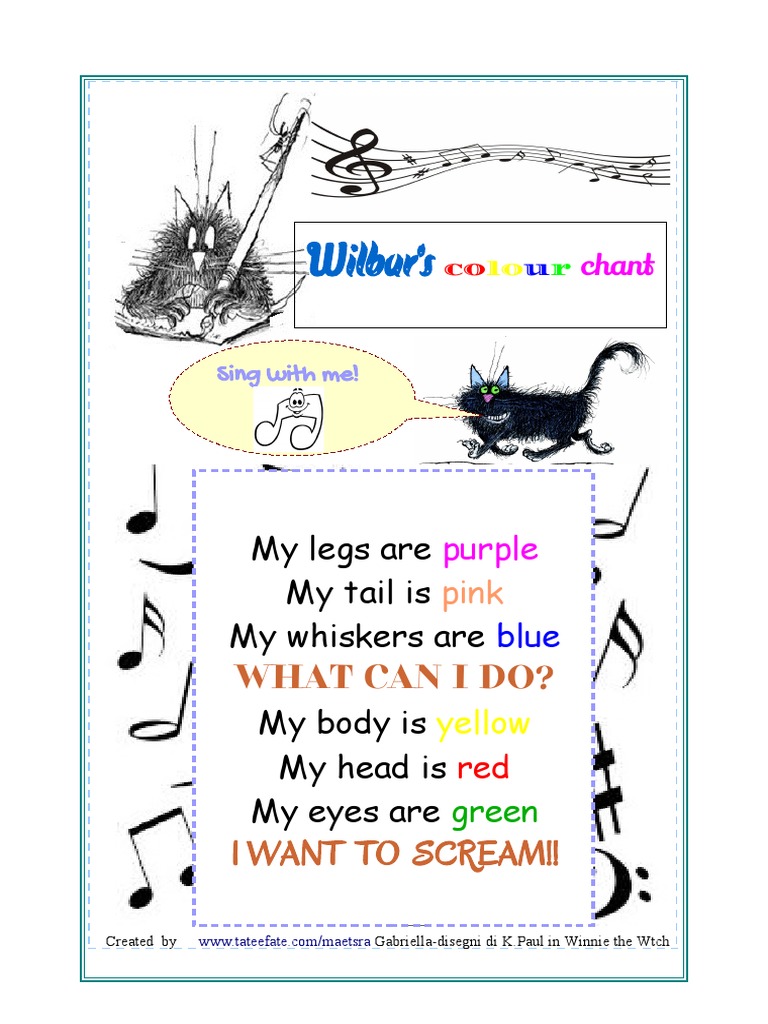Wilbur's Colour Chant | PDF