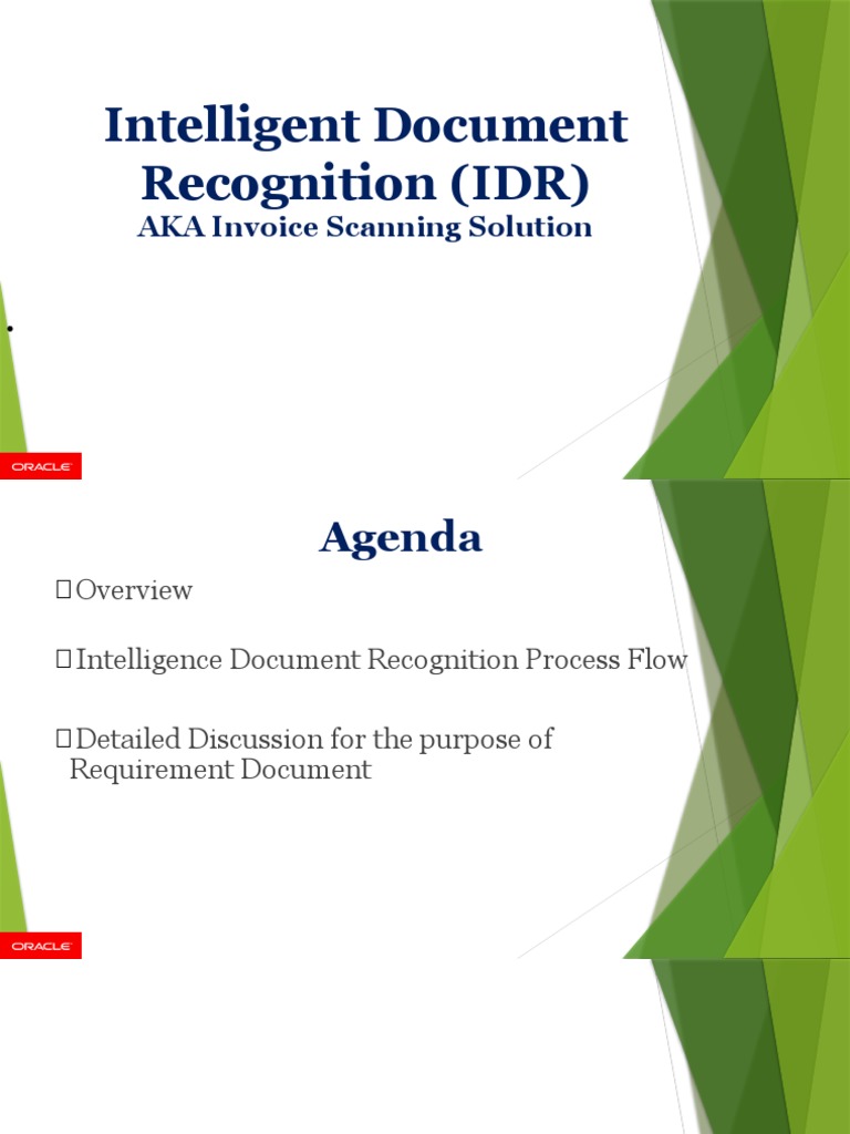 IDR Presentation | PDF | Invoice | Accounts Payable