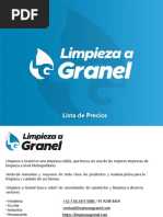 Precios Productos de Limpieza Arizolin | PDF | Jabón | Higiene