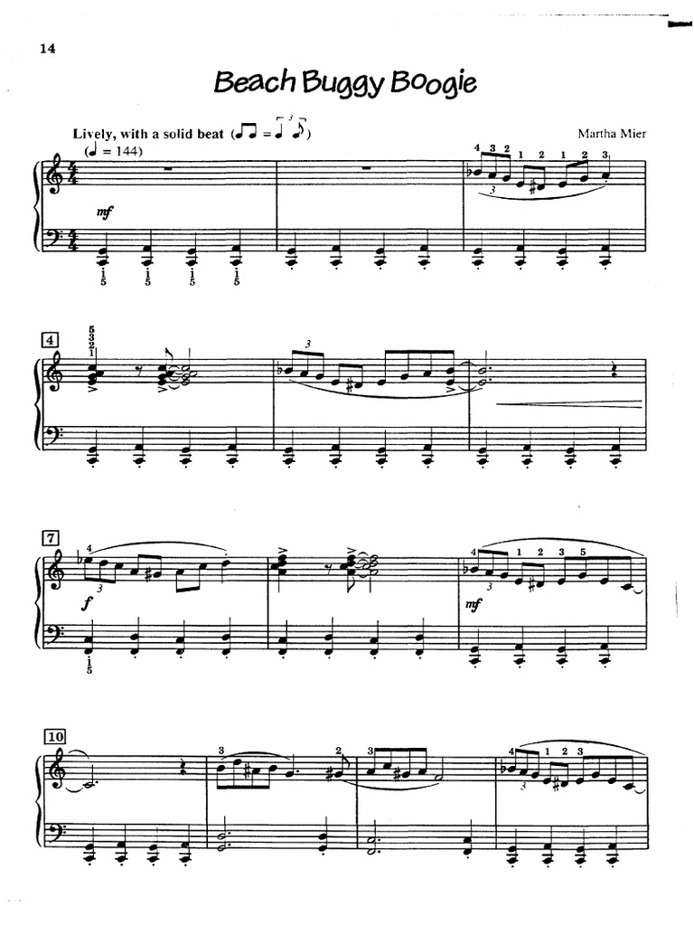 Beach Buggy Boogie | PDF