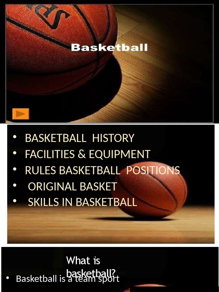 Basketball History and Rules Overview | PDF | Basketball Positions ...