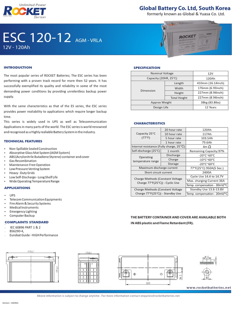Esc120 12 | PDF | Electrical Engineering | Energy Storage