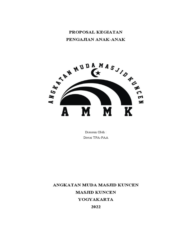 Proposal PAA 2022 | PDF