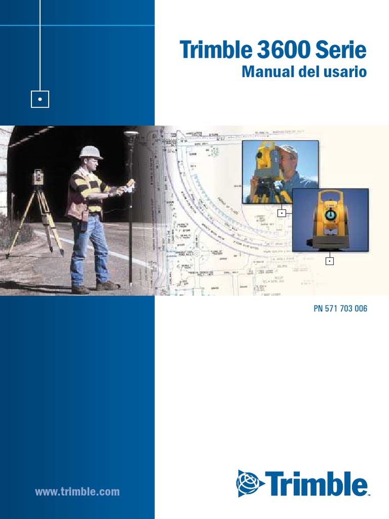 Trimble_3600_Serie_Manual_del_usario | PDF | Medición | Láser