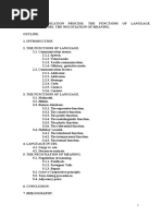 Jakobson's Communication Model Explained | PDF
