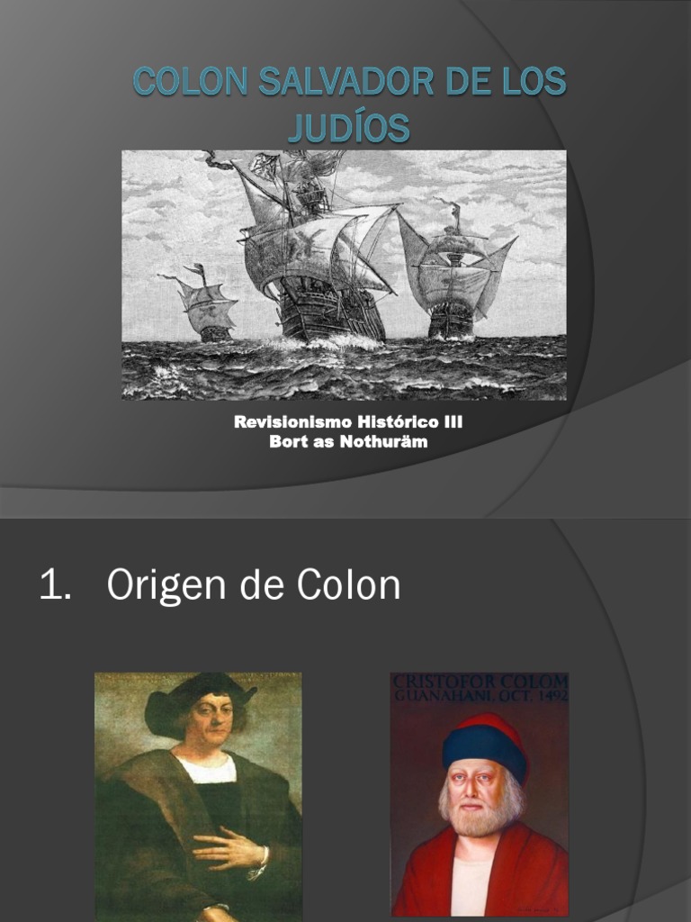 Colon Salvador de Los Judíos | PDF | Cristobal colon | Inquisición