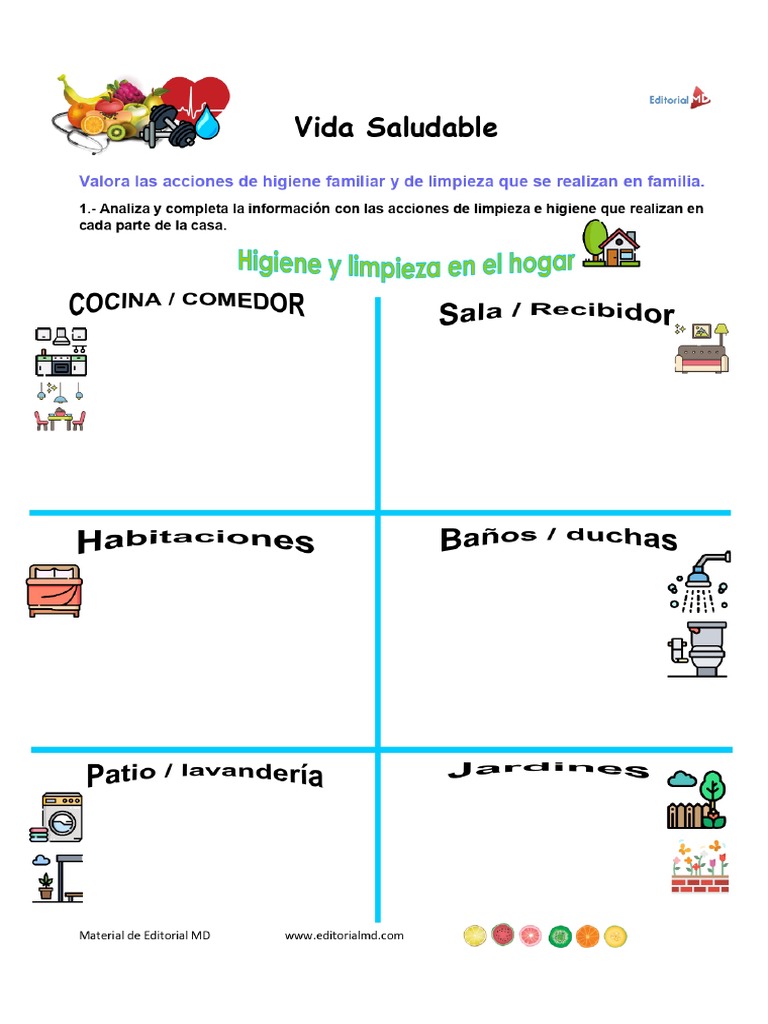 Higiene en El Hogar y Comunidad | PDF