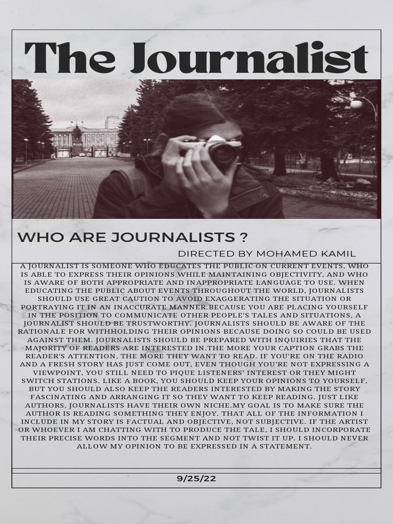 Guide to Journalistic Integrity | PDF
