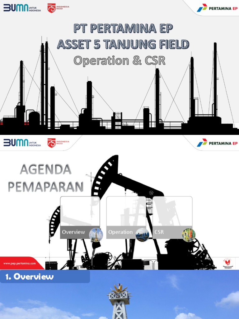 Operasi dan CSR PT Pertamina EP Tanjung | PDF