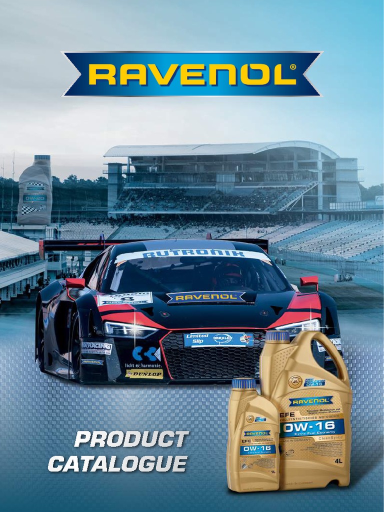 2018 Ravenol Product Catalog | PDF | Motor Oil | Mechanical Engineering
