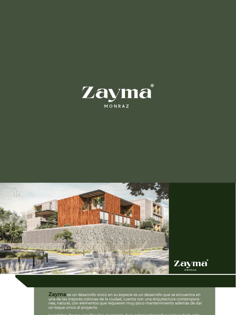Brochure ZAYMA | PDF