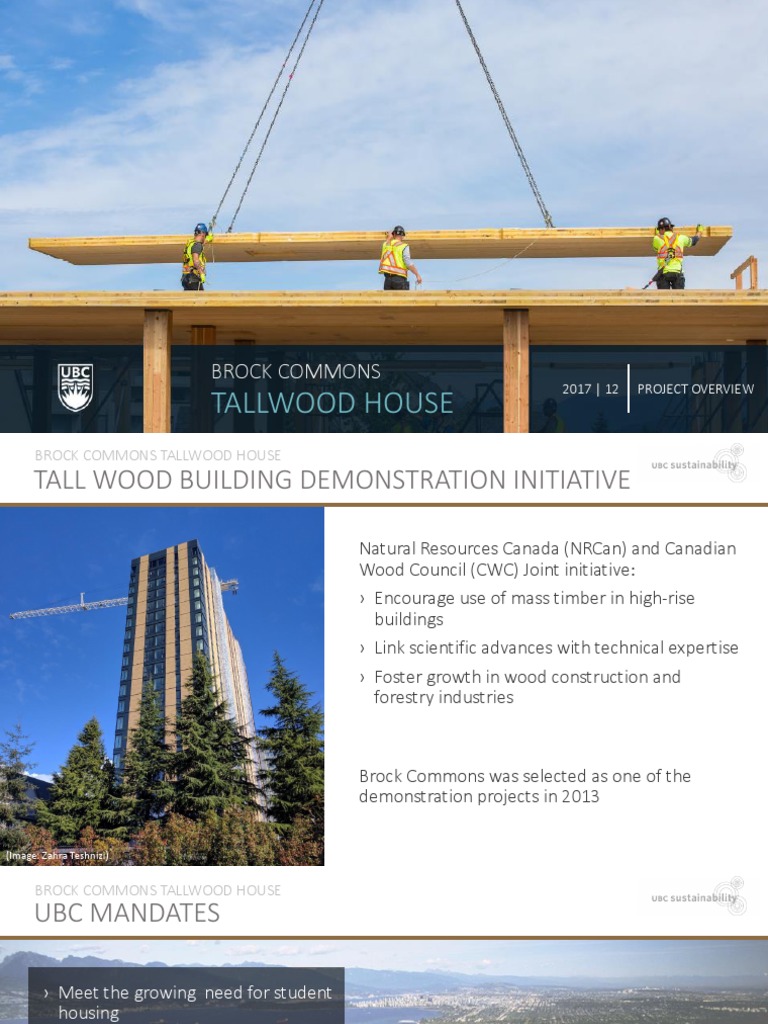 04 Brock Commons Tallwood House Angelique Pilon | PDF | Building | Real ...