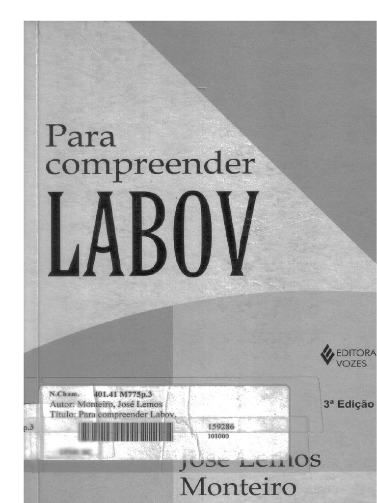 Labov Livro para Compreender | PDF