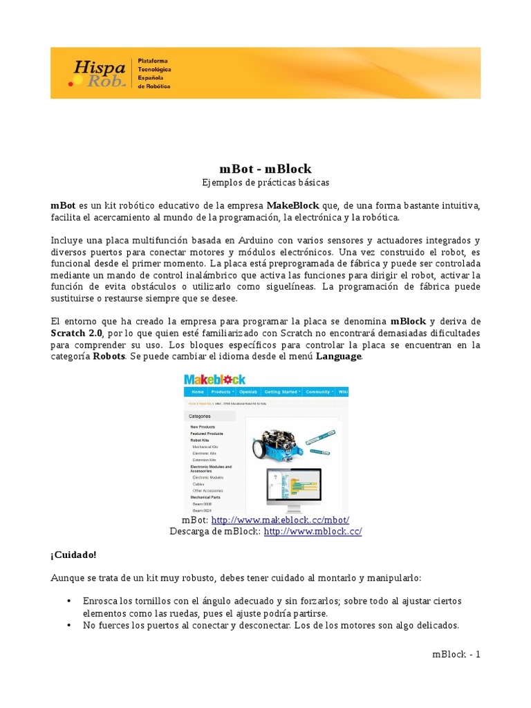 M Block | PDF | Arduino | Robot