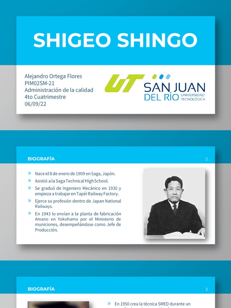 Shigeo Shingo | PDF