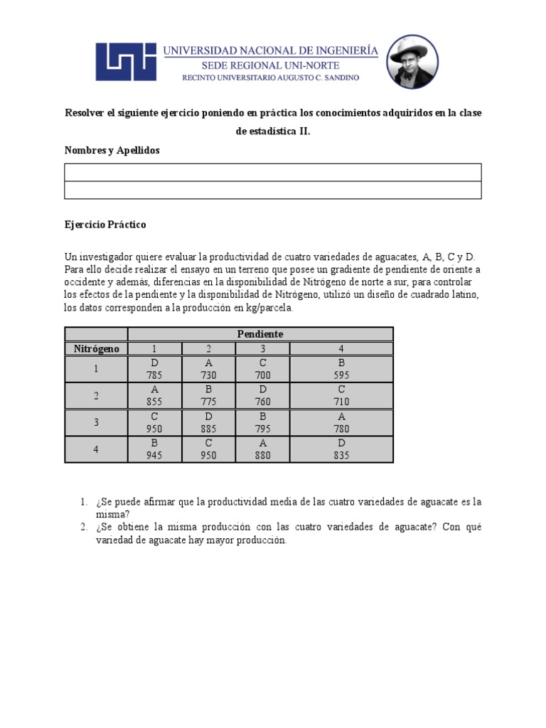 Ejercicio Complementario I Parcial B | PDF | Tecnología