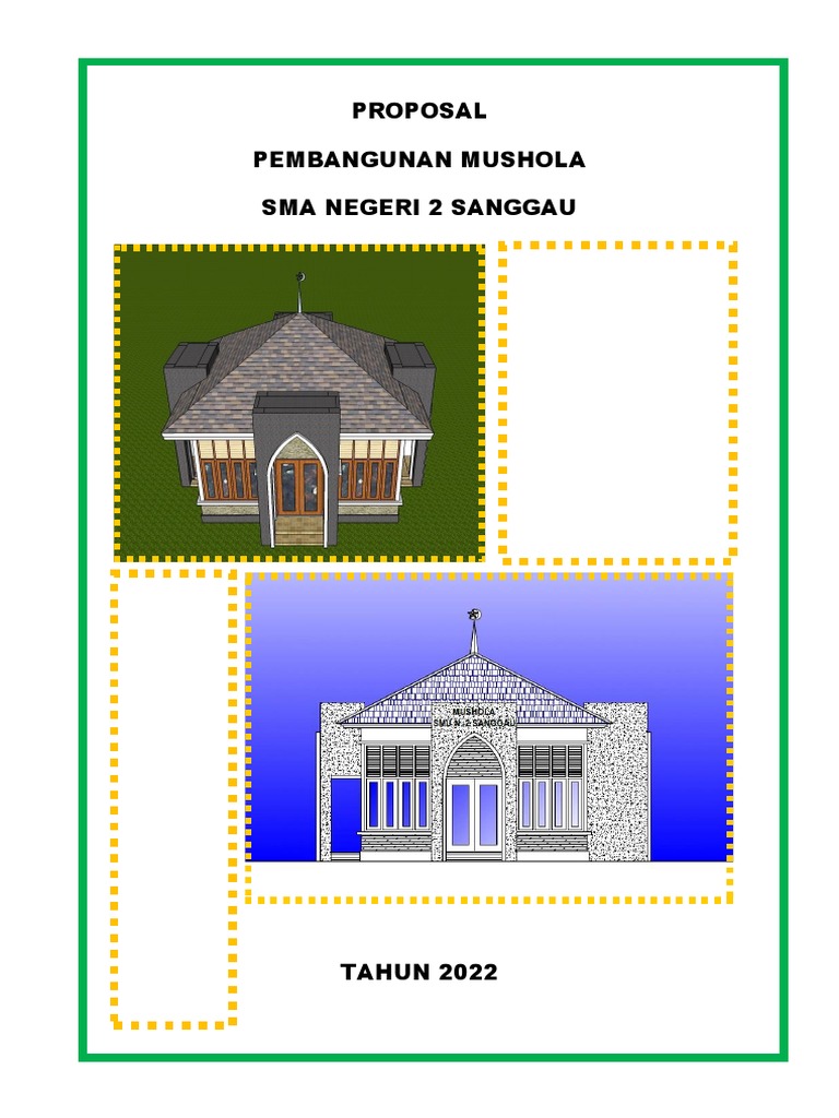 Proposal Pembangunan Mushola (Tanda Tangan) | PDF