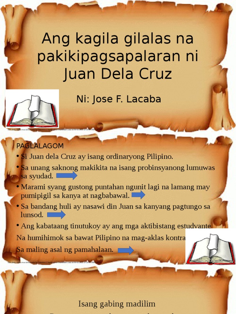 Ang Kagila Gilalas Na Pakikipagsapalaran Ni Juan Dela | PDF Ang Kagila Gilalas Na Pakikipagsapalaran Ni Juan Dela | PDF