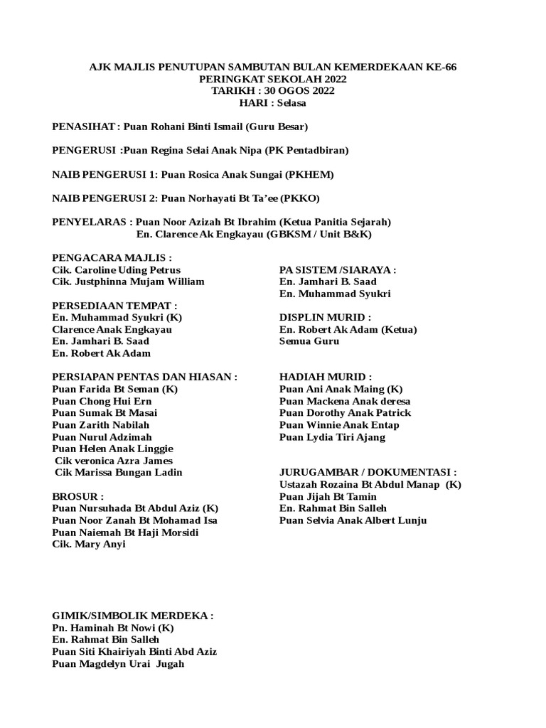 AJK Kemerdekaan | PDF