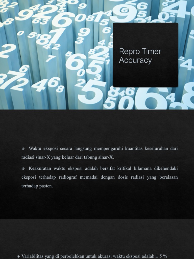 Repro Timer Accuracy | PDF