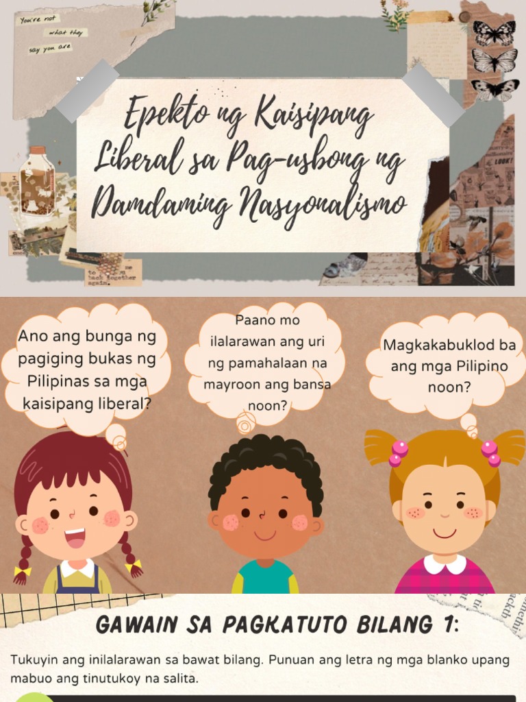 Q1 AP WEEK 1 - Epekto NG Kaisipang Liberal Sa Pag-Usbong NG Damdaming ... Q1 AP WEEK 1 - Epekto NG Kaisipang Liberal Sa Pag-Usbong NG Damdaming ...
