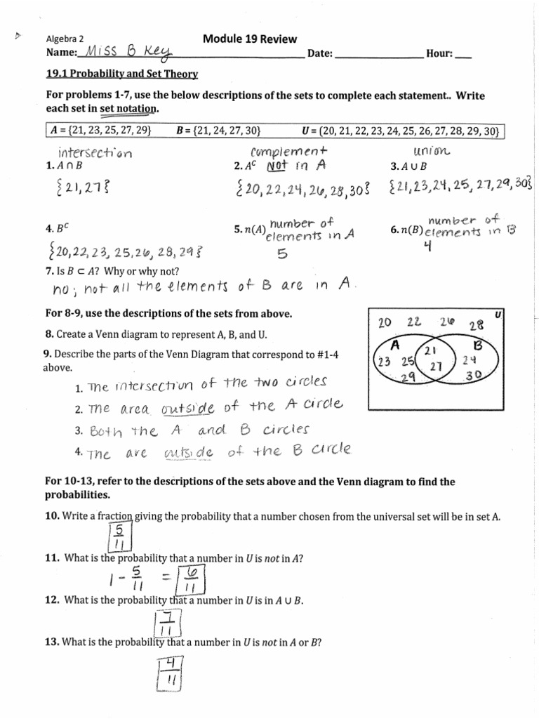 Module 19 Review KEY | PDF
