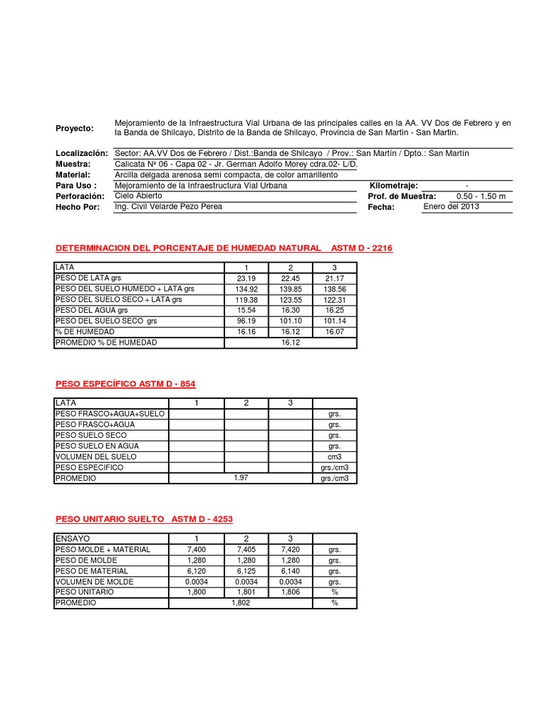E.M.S Dos de Febrero Bda. Shilcayo C.06 C.02 | PDF | Sedimentología | Horticultura