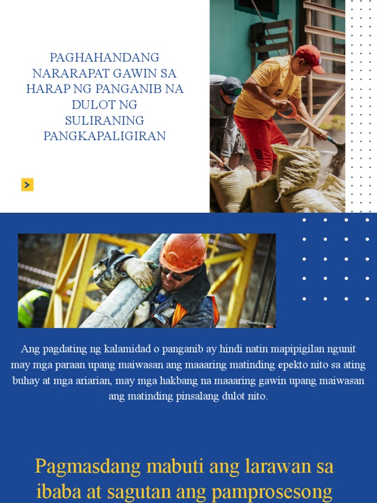 Paghahanda Sa Kalamidad | PDF