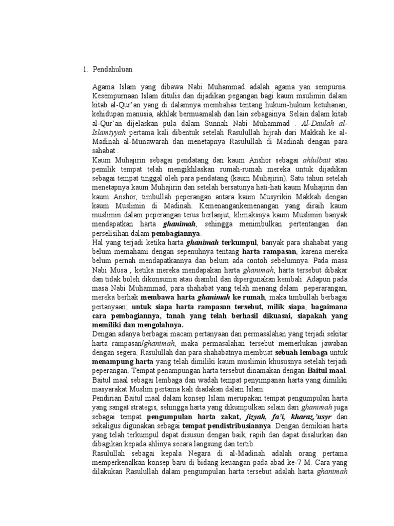 Tambahan Tugas Makalah Filantropi Islam | PDF | Politik | Sejarah