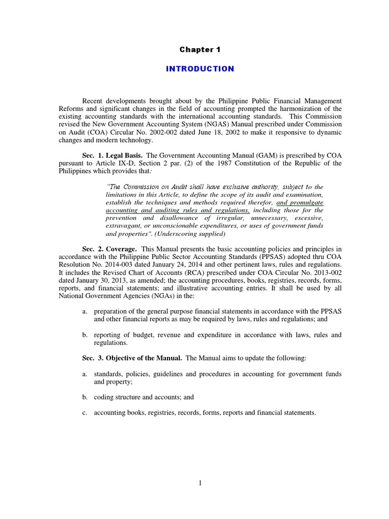 GAM Chapter 1 | PDF | Financial Statement | Income Statement