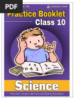 Activity Booklet Shobhit Nirwan Science 10th 2024 | PDF | Magnesium | Iron