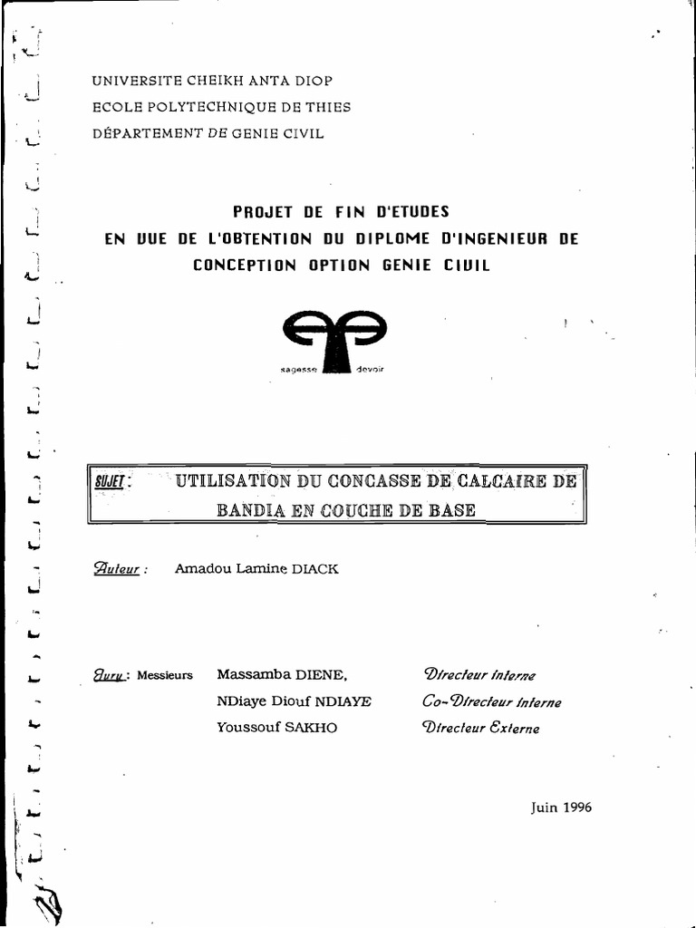 Pfe GC 0122 | PDF | Ciment | Sénégal