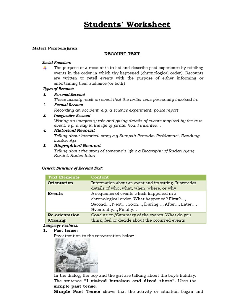 LKPD Recount Text | Download Free PDF | Barack Obama