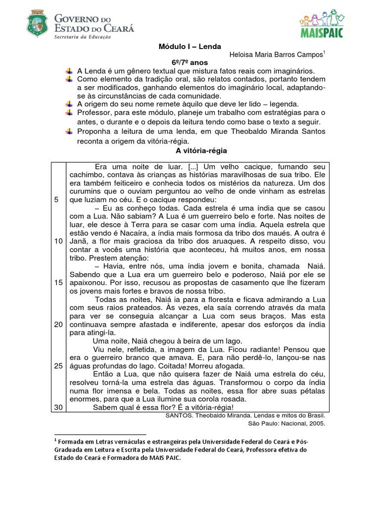 Helosa - Mdulo I Final | PDF | Tempo | Lua