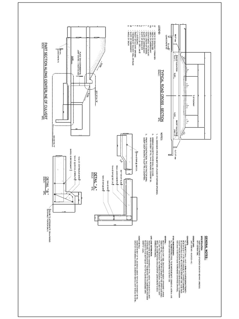 RCBC Typical Roadway Section | PDF