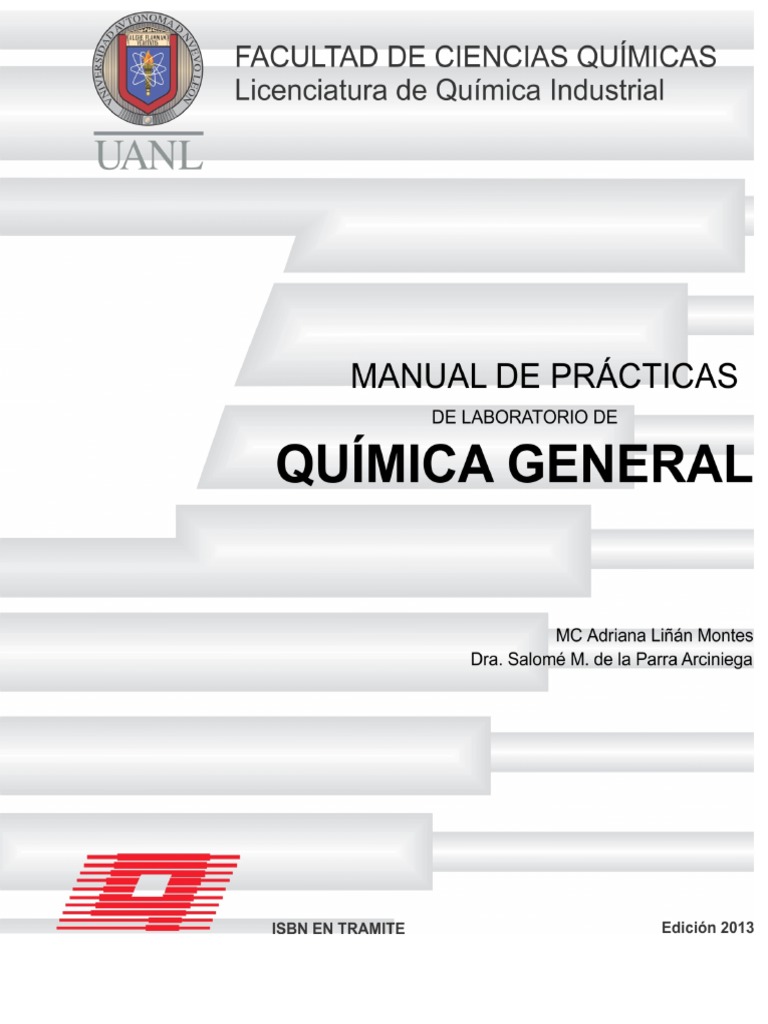 Manual Prácticas Quimica General 2013 Pdf Laboratorios Balanza
