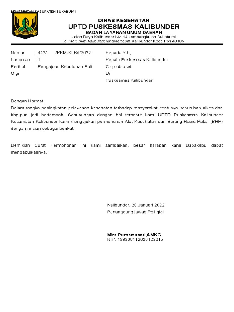 Pengajuan Alkes BHP Gigi 2022 | PDF