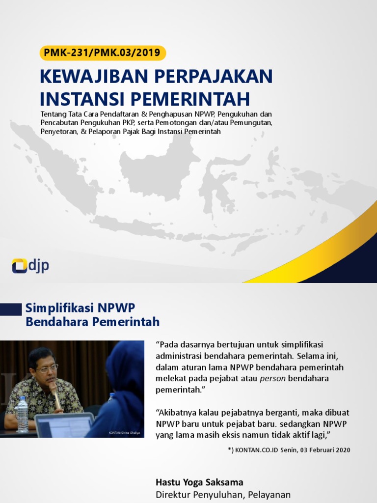 Pajak Instansi Pemerintah | PDF