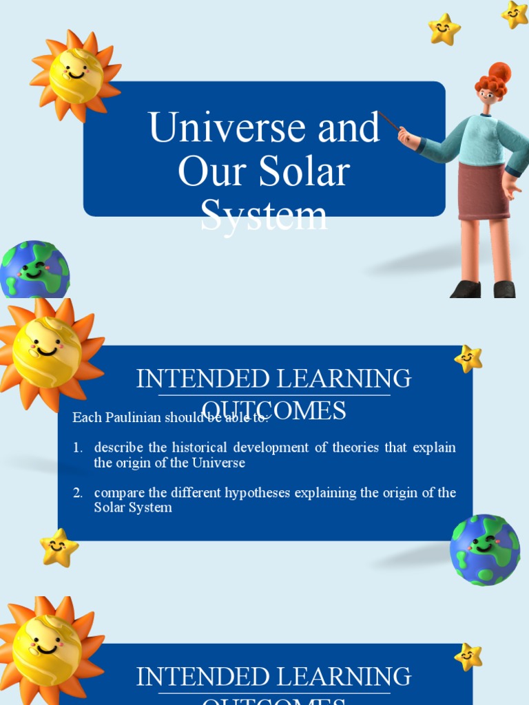 Earth Science-Lesson 1 | PDF | Stars | Universe