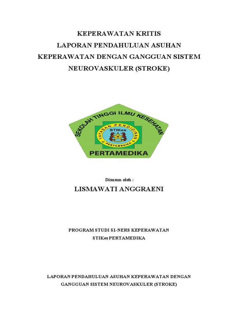 Laporan Pendahuluan Stroke | PDF