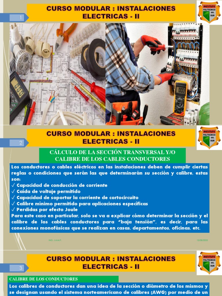 Clase 5 Curso Modular - Inst. Elect. | PDF