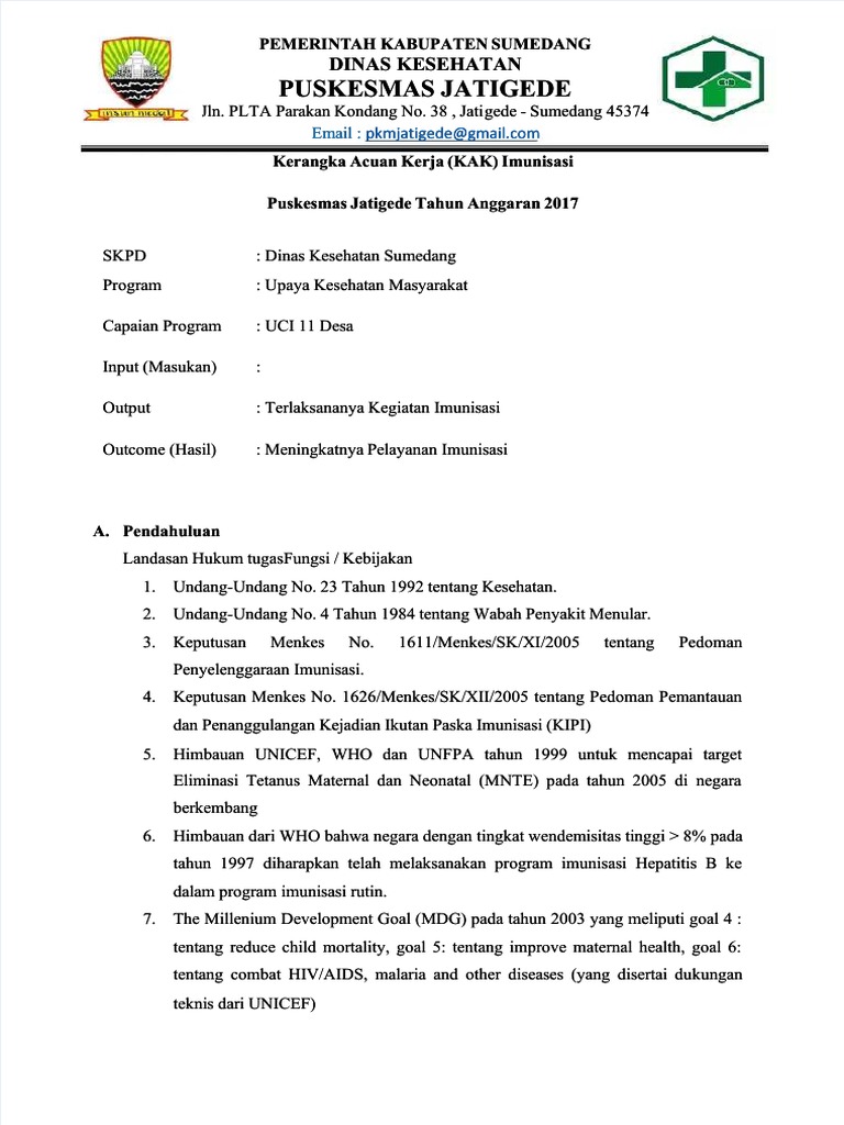 Kak Imunisasi Idl | PDF