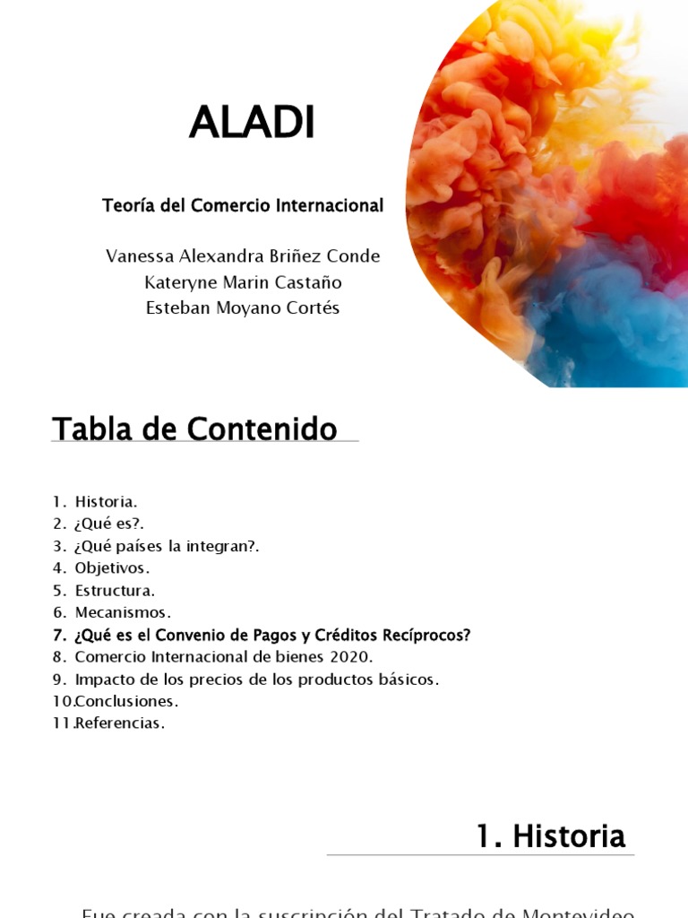 Presentación ALADI | PDF | America latina | Economias