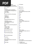 Multiple Choice Questions On HTML CSS Javascript With Answers | PDF ...